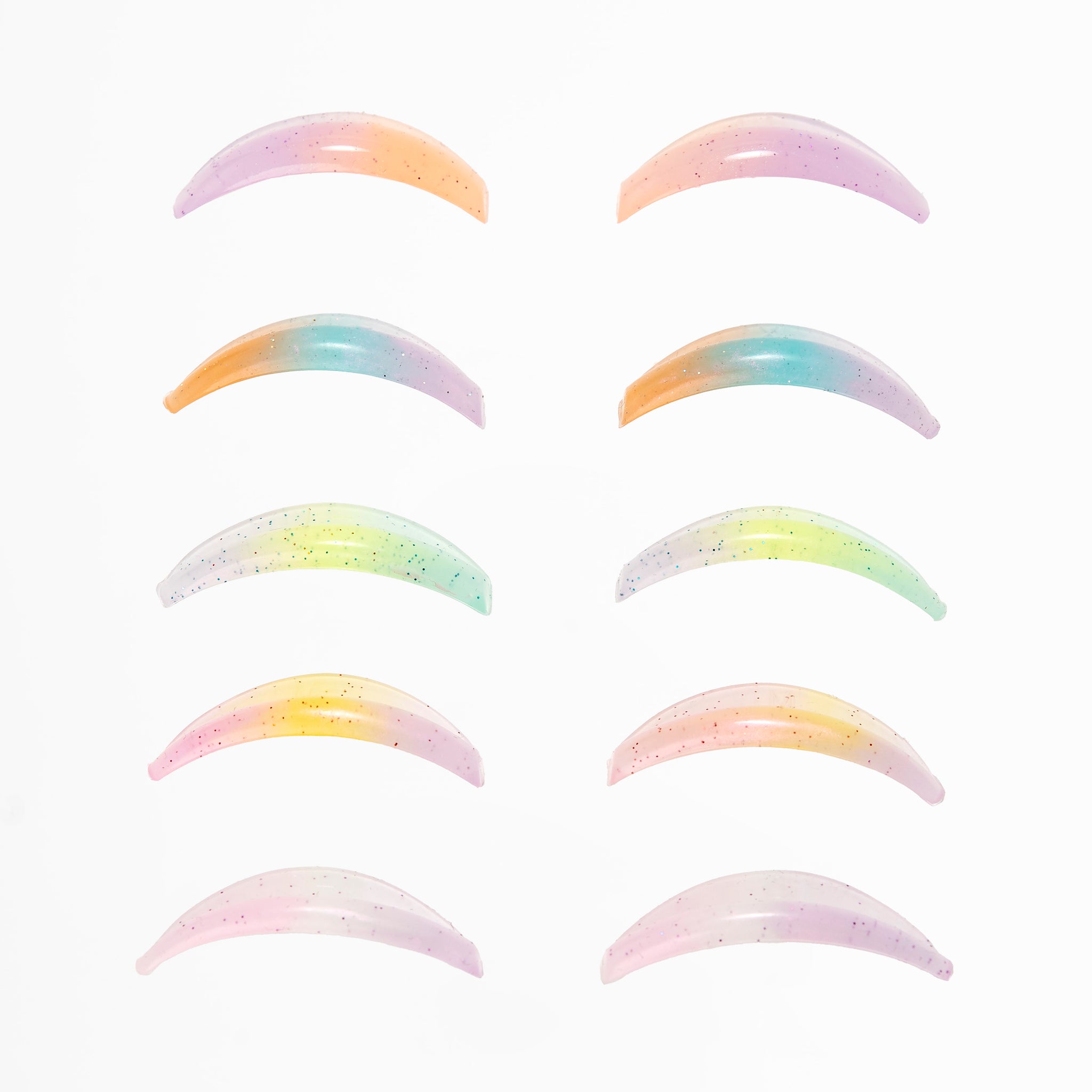 Glueless Flat Silicones 5 Pairs Set